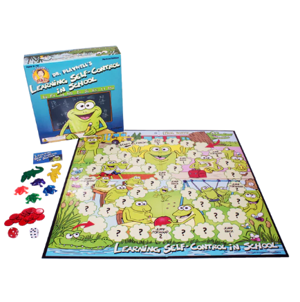 Dr. Playwell's Learning Self Control in School Board Game – SR Publications