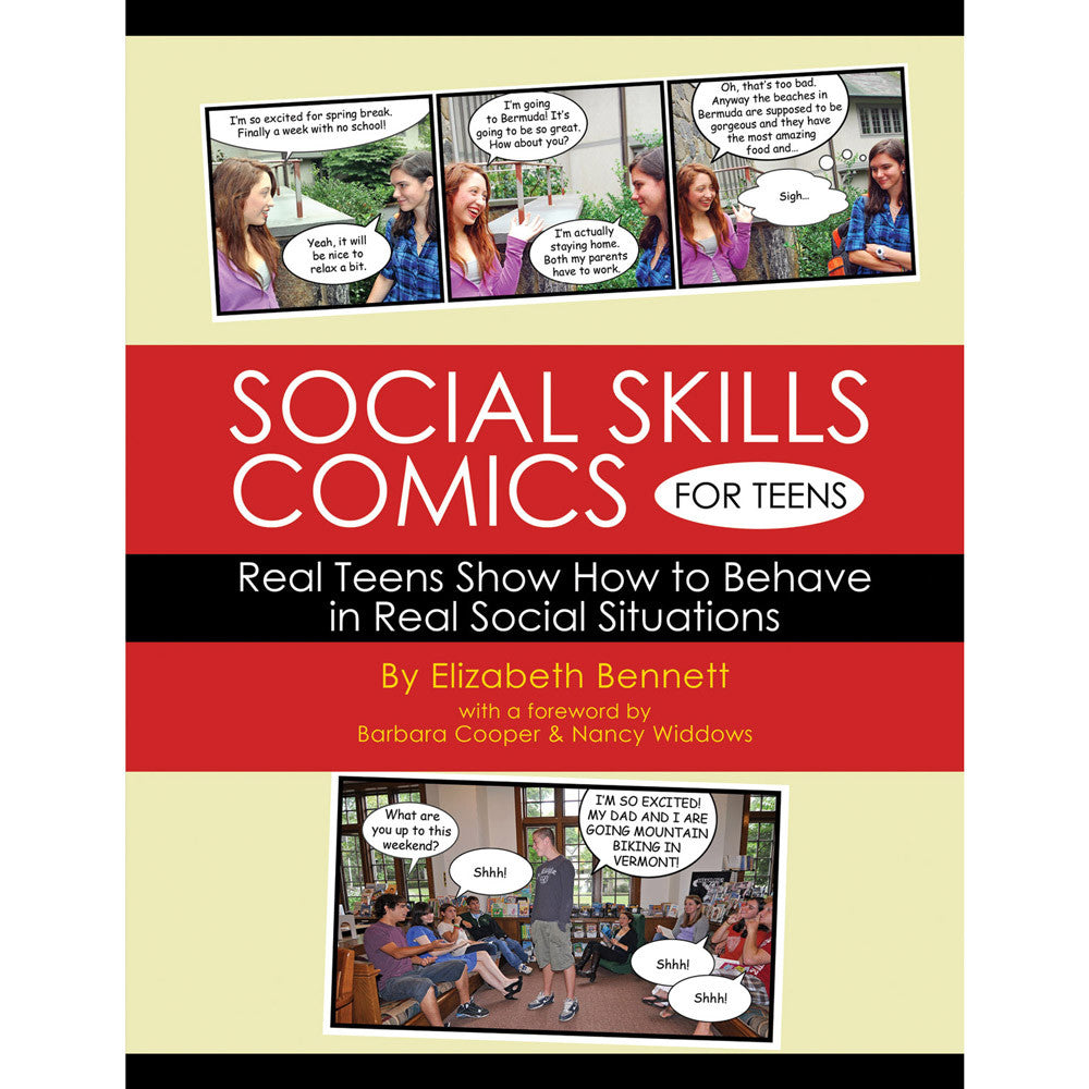 Social Skills Comics For Teens Workbook – SR Publications