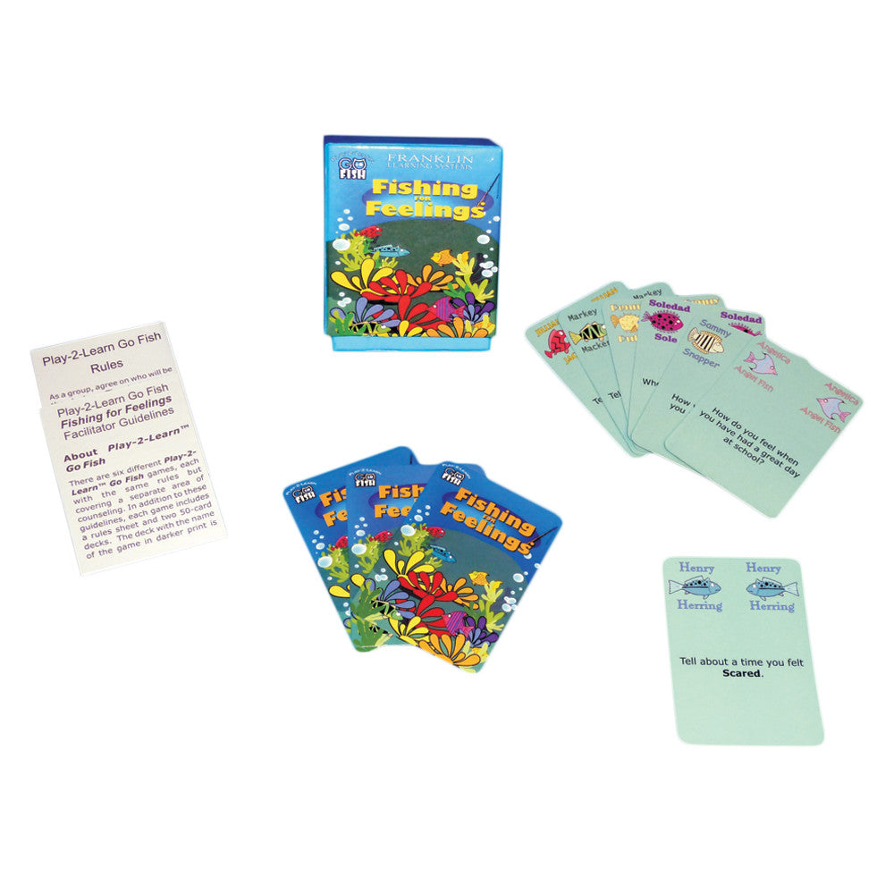 Play 2 Learn Go Fish: Fishing For Feelings Card Game – SR Publications