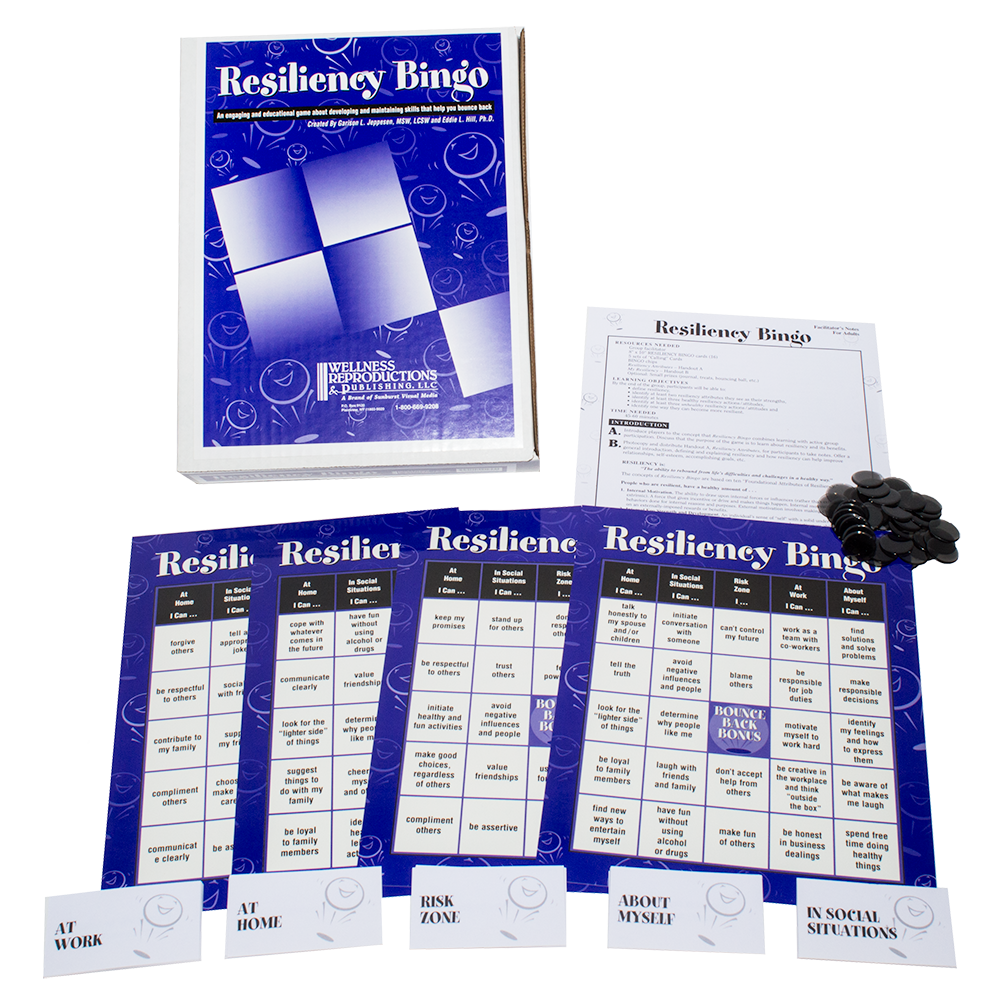 Resiliency Bingo Game For Adults SR Publications resiliency-bingo-game-for-adults-sr-publications
