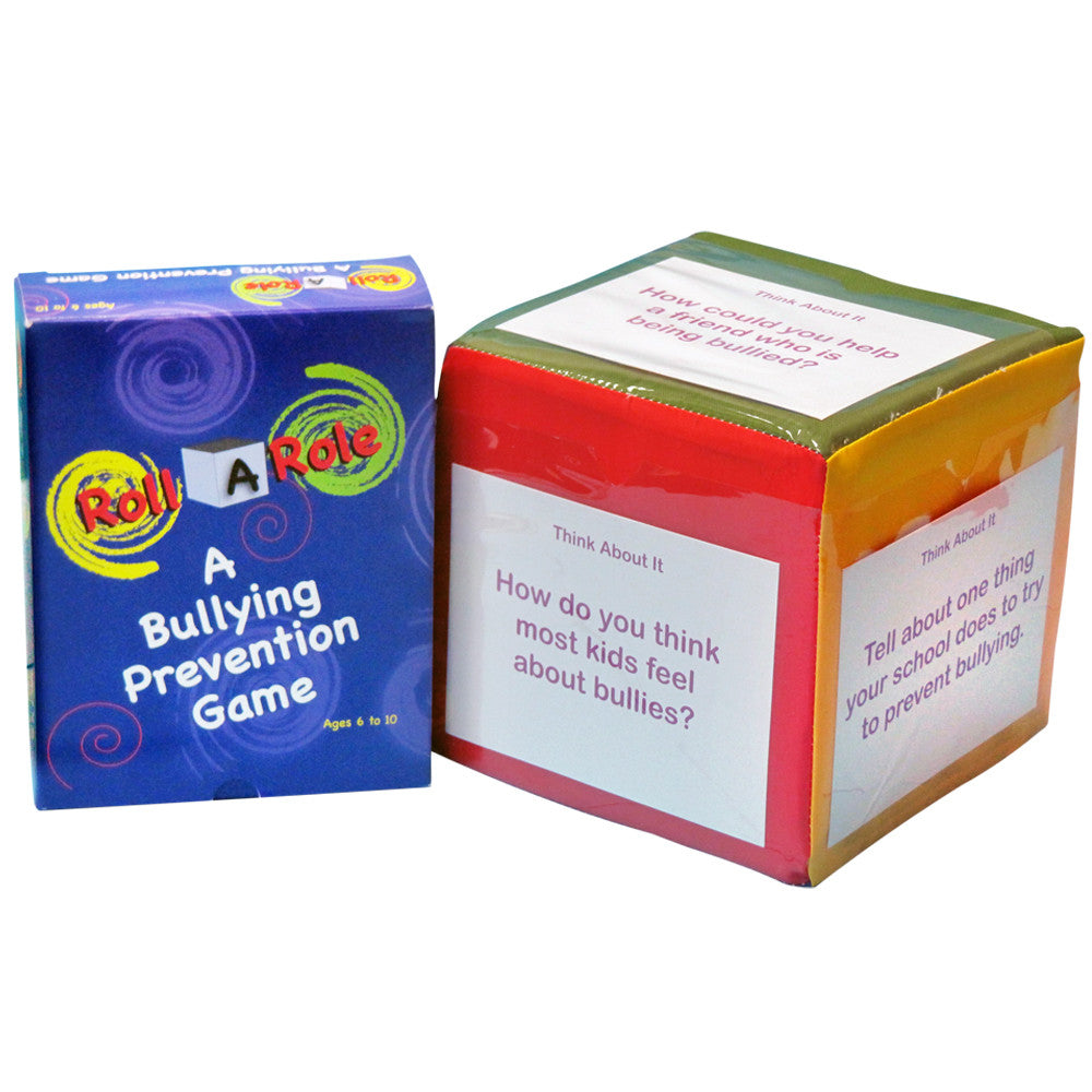 Roll A Role: A Bullying Prevention Game Cubes & Cards – SR Publications
