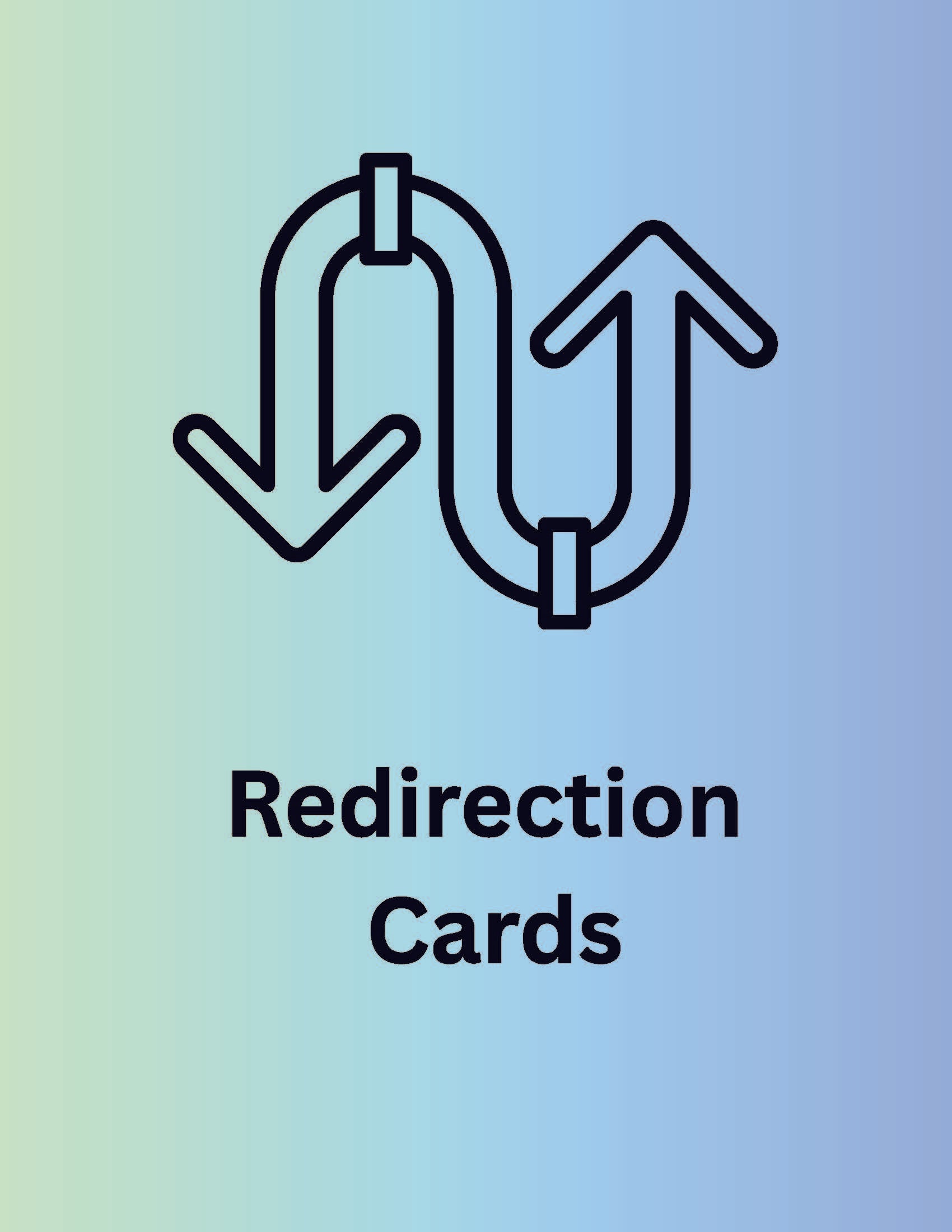 Redirection Cards – Regroup, Refocus, Rebuild – SR Publications