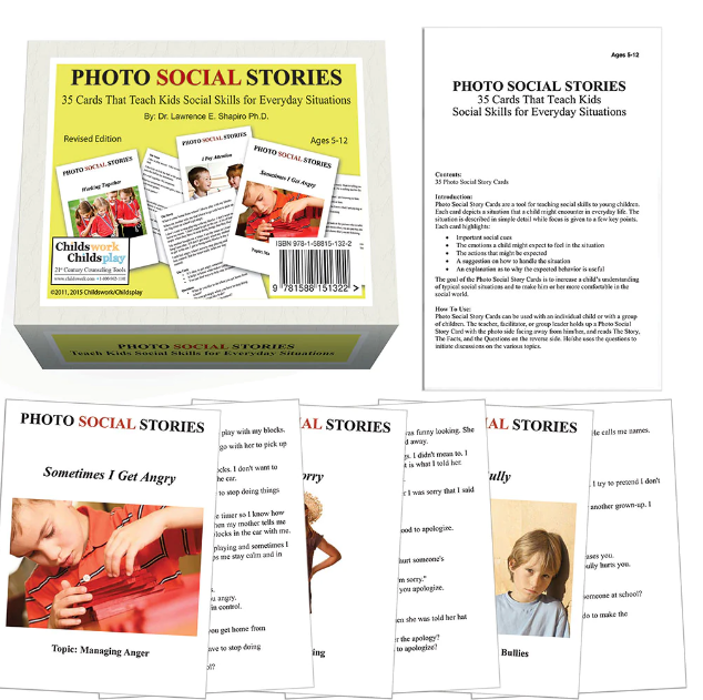 Photo Social Stories Social Situations Card Game – SR Publications