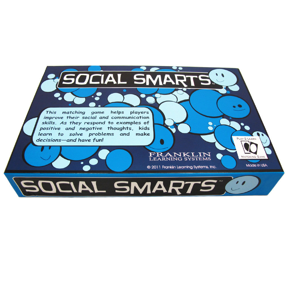 Social Smarts Matching Card Game – SR Publications