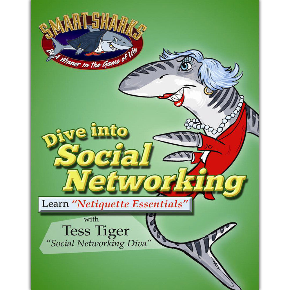 Smart Sharks Dive into SOCIAL NETWORKING: Netiquette Essentials Card G ...