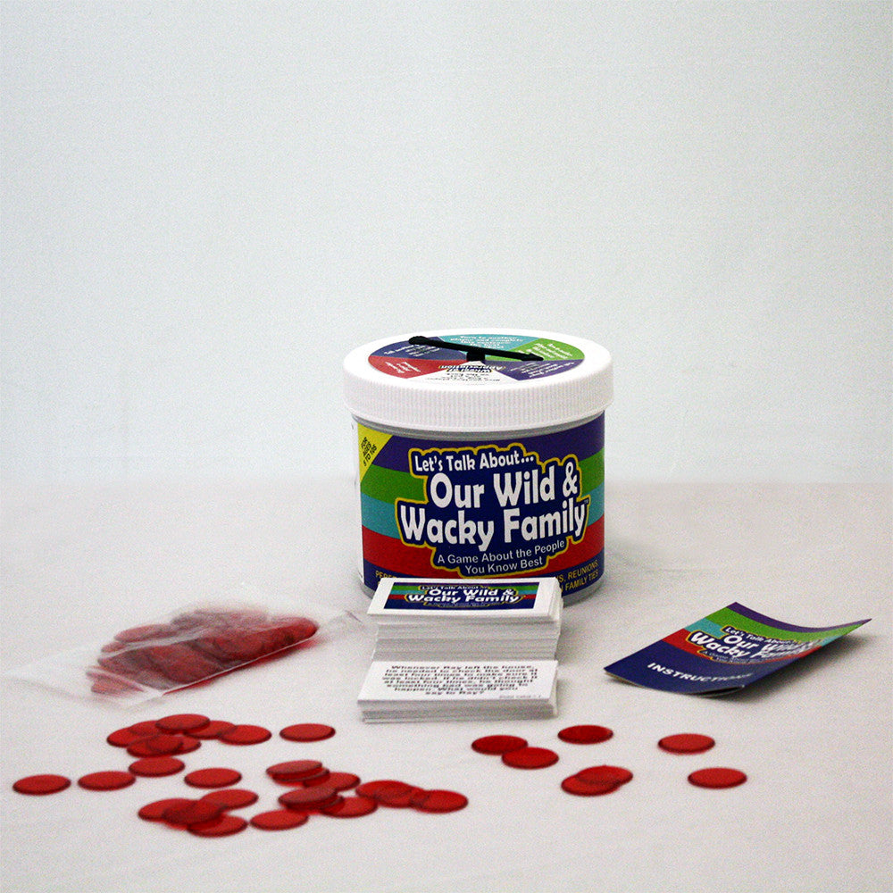 Let's Talk About... Our Wild & Wacky Families Card Game – SR Publications
