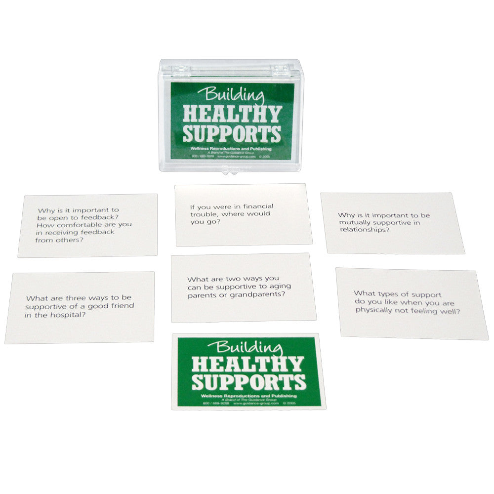 Building Healthy Supports Cards for Adults – SR Publications