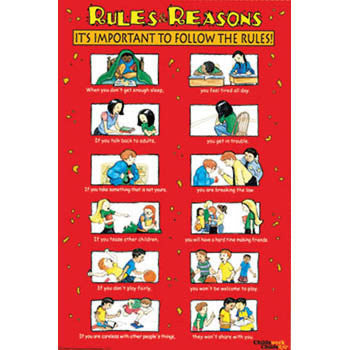 Rules & Reasons Poster – SR Publications