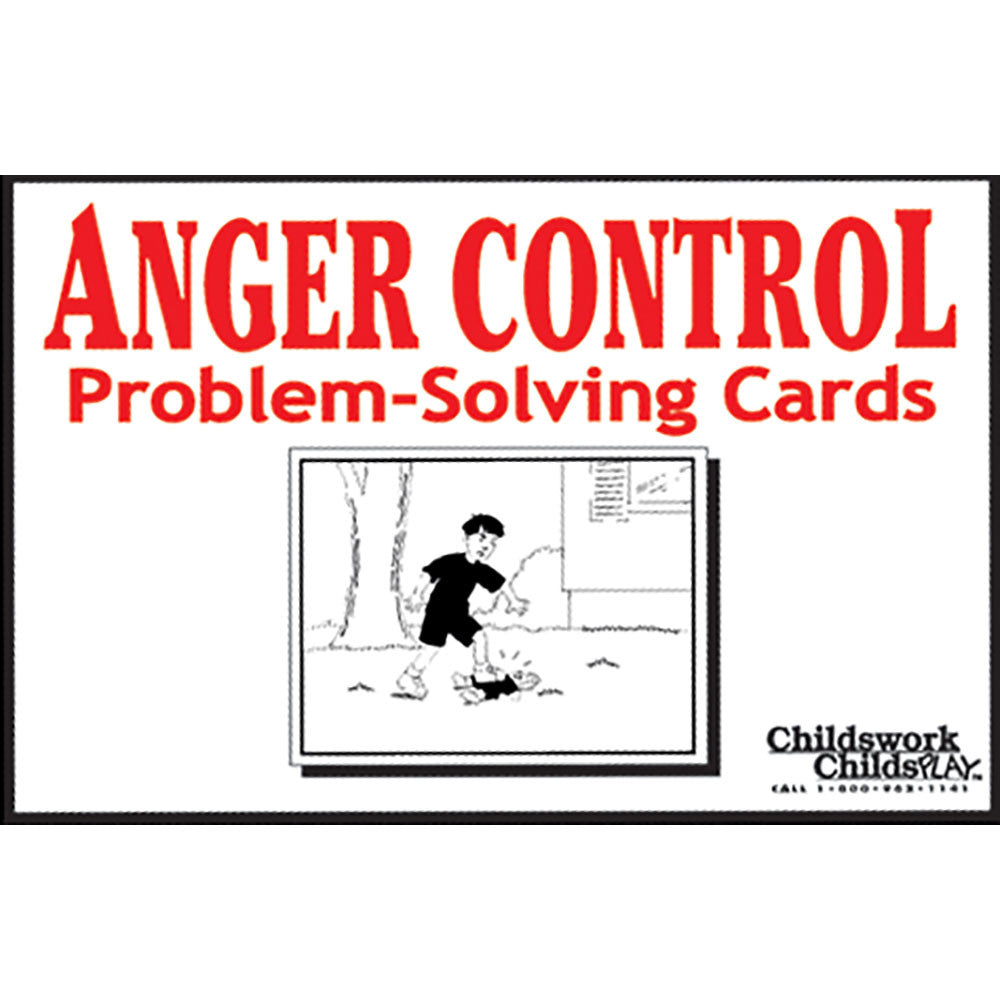 Anger Control Problem Solving Cards – SR Publications