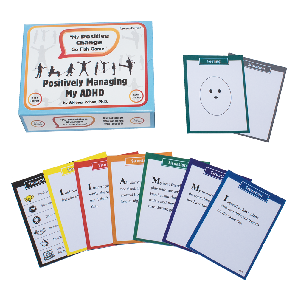 My Positive Change Go Fish Game: Positively Managing My ADHD – SR ...